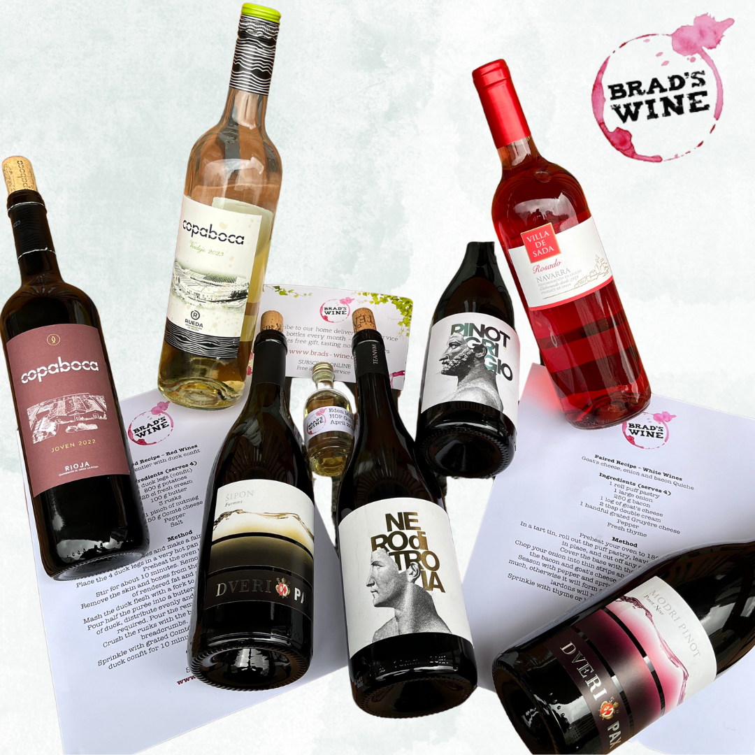 Let's Look Inside Brad's April Wine Subscription Box! – Brad's Wine